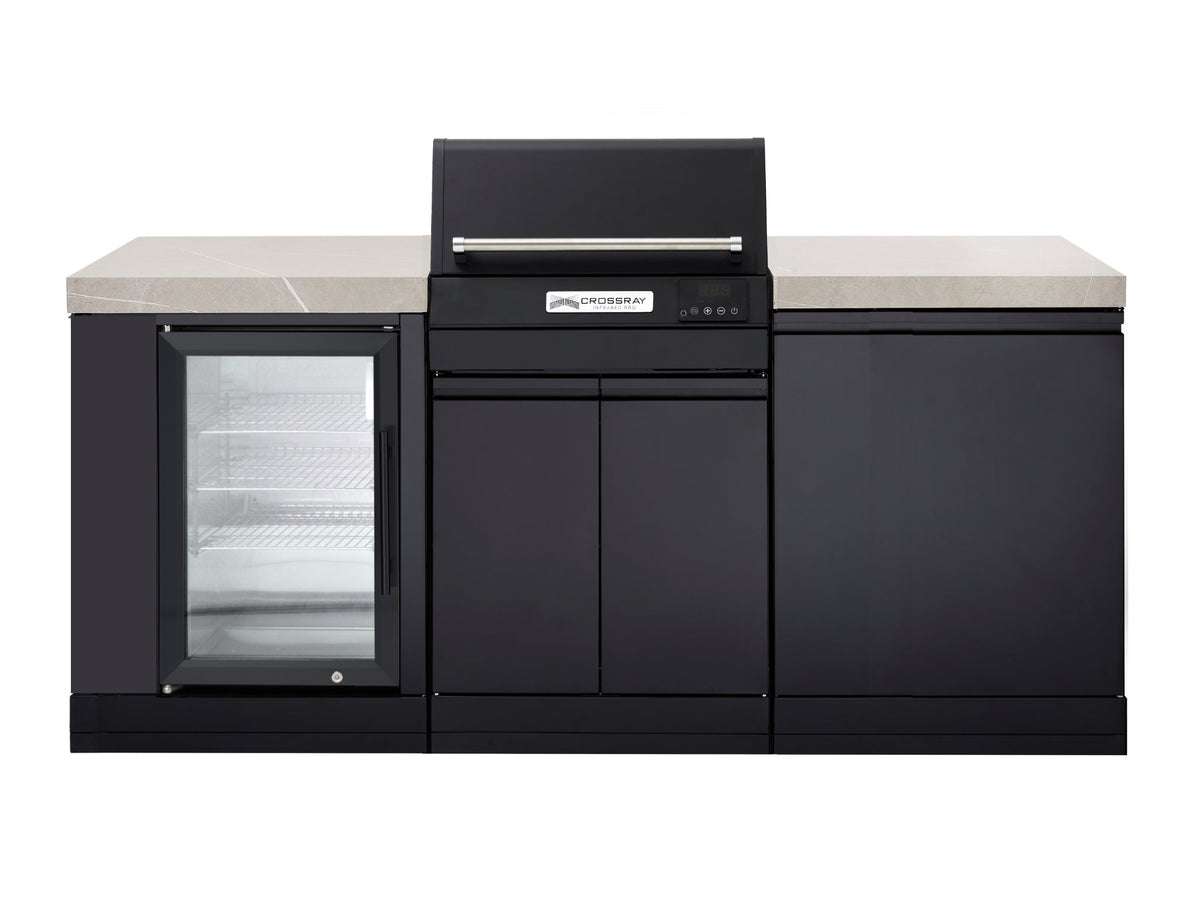 CROSSRAY Compact eXtreme Electric BBQ Outdoor Kitchen | FurnitureOkay®