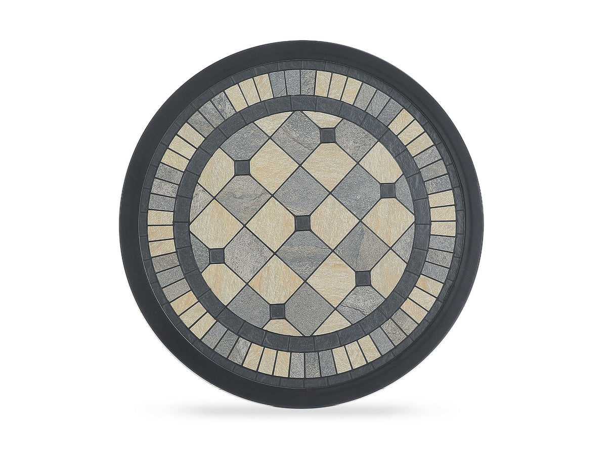 Athens Cast Aluminium Outdoor Dining Table (60cm Round) | FurnitureOkay®