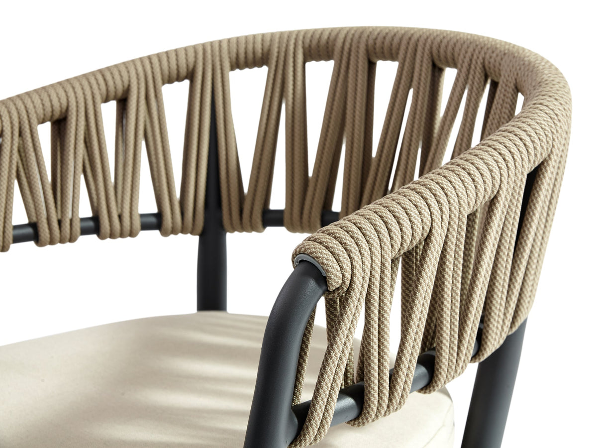 Vegas Rope Outdoor Dining Chair | FurnitureOkay®